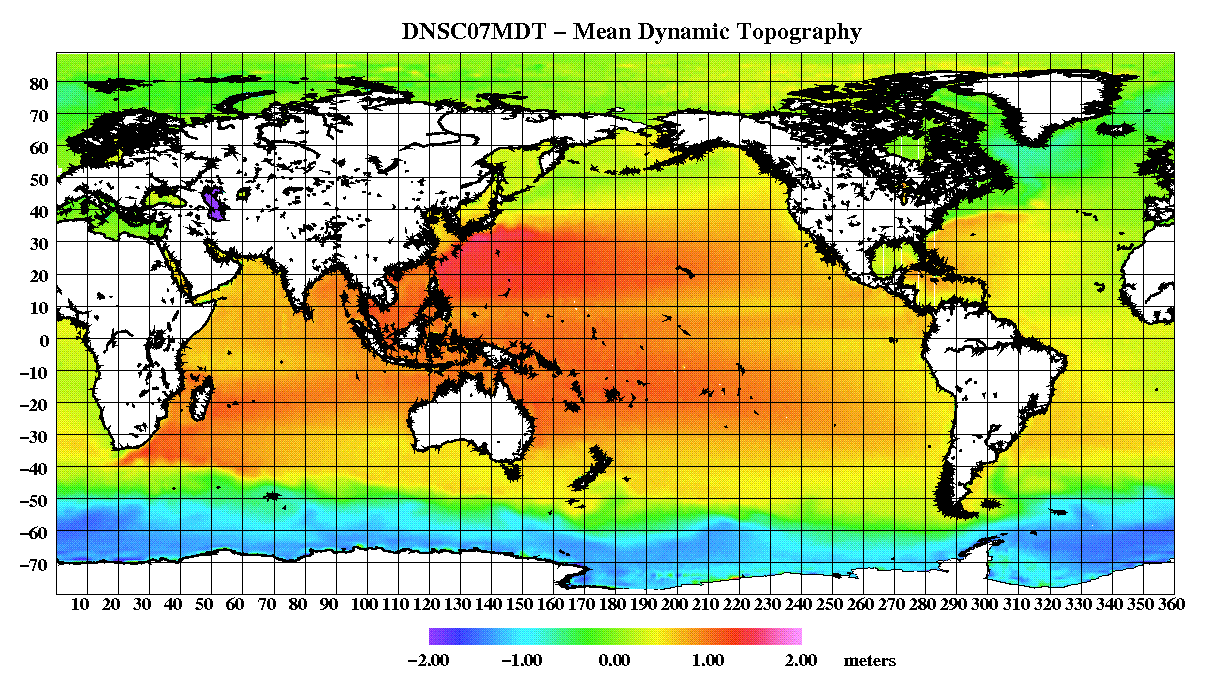 Global Mean Dynamic topography - DTU Space